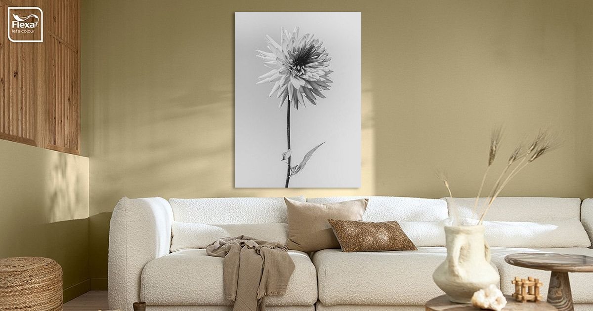 Fine-art fotografie Dahlia van Sander Van Laar op canvas, behang en meer